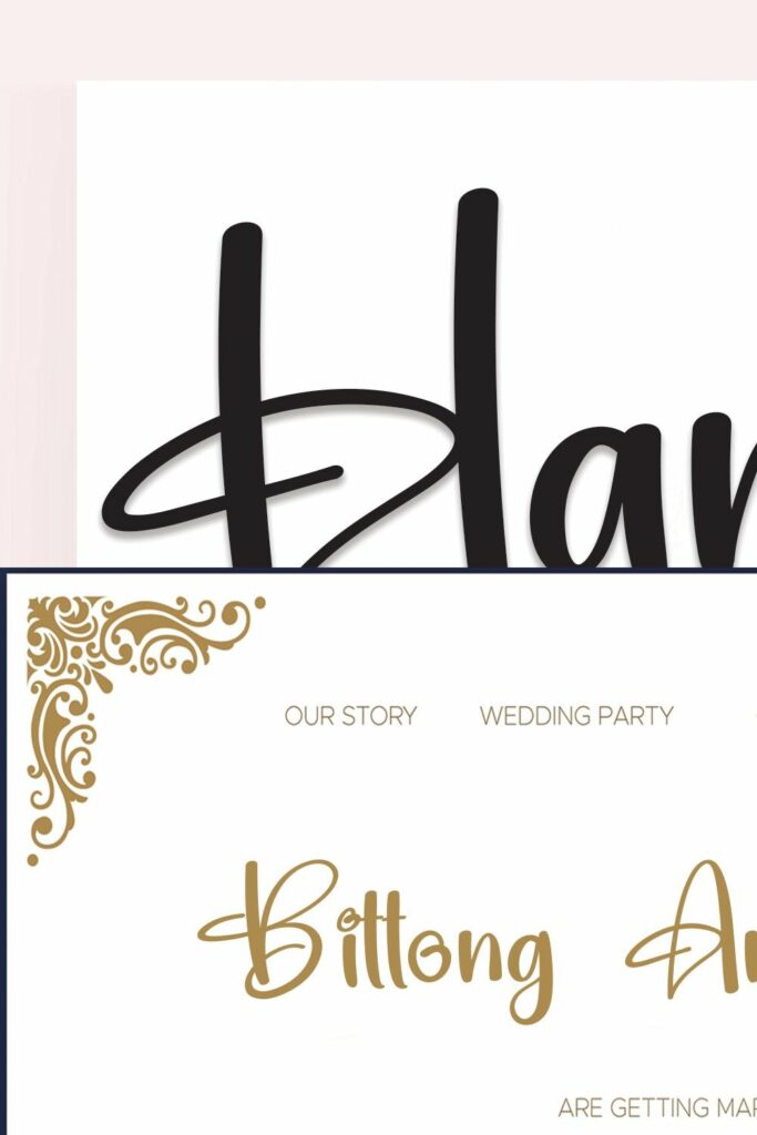 Handy | Script Font – MasterBundles