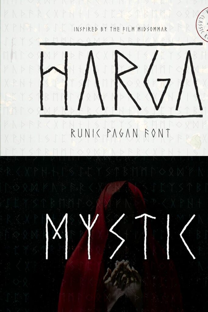 Harga Runic Pagan Font – MasterBundles