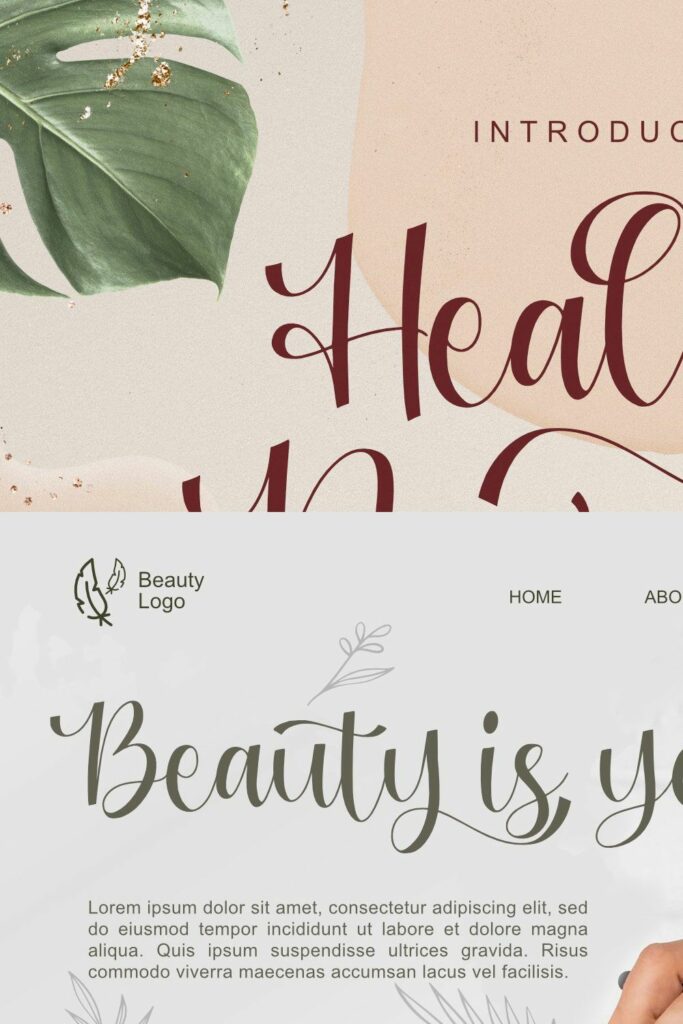 Healing Novelia - Handlettering Font – MasterBundles