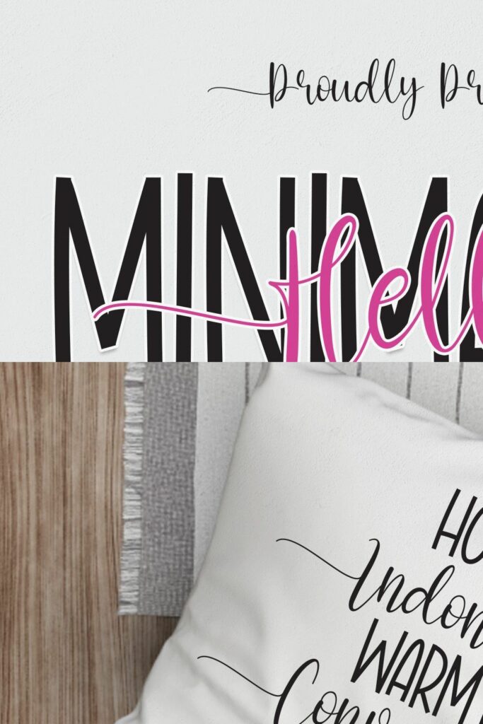 Hello Minimalist | Font Duo – MasterBundles