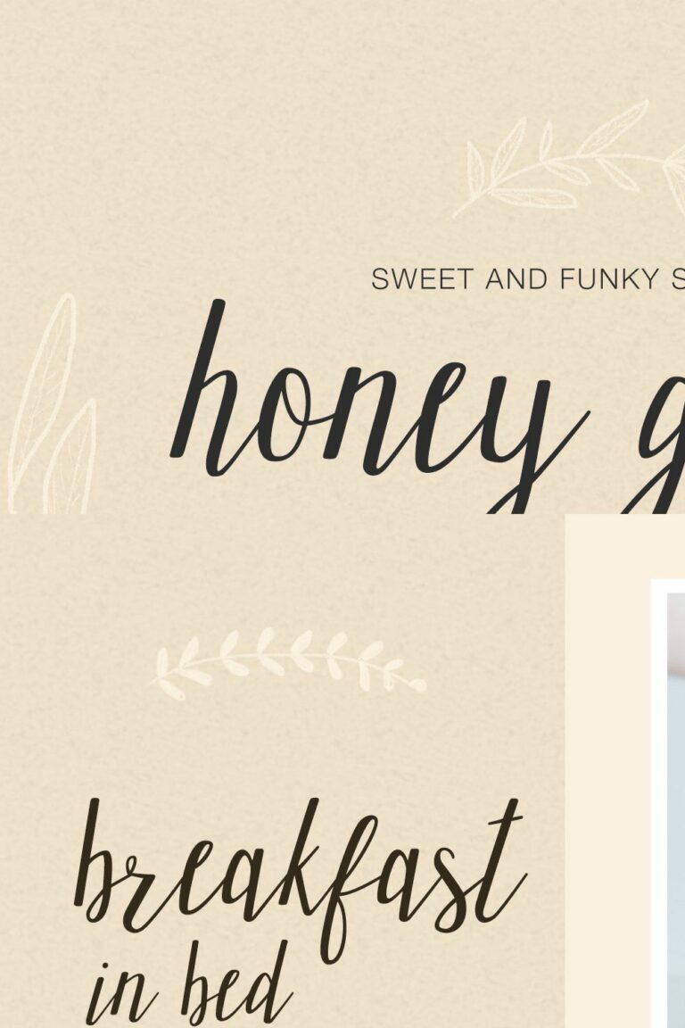 Honey Ginger Handwritten Font – MasterBundles