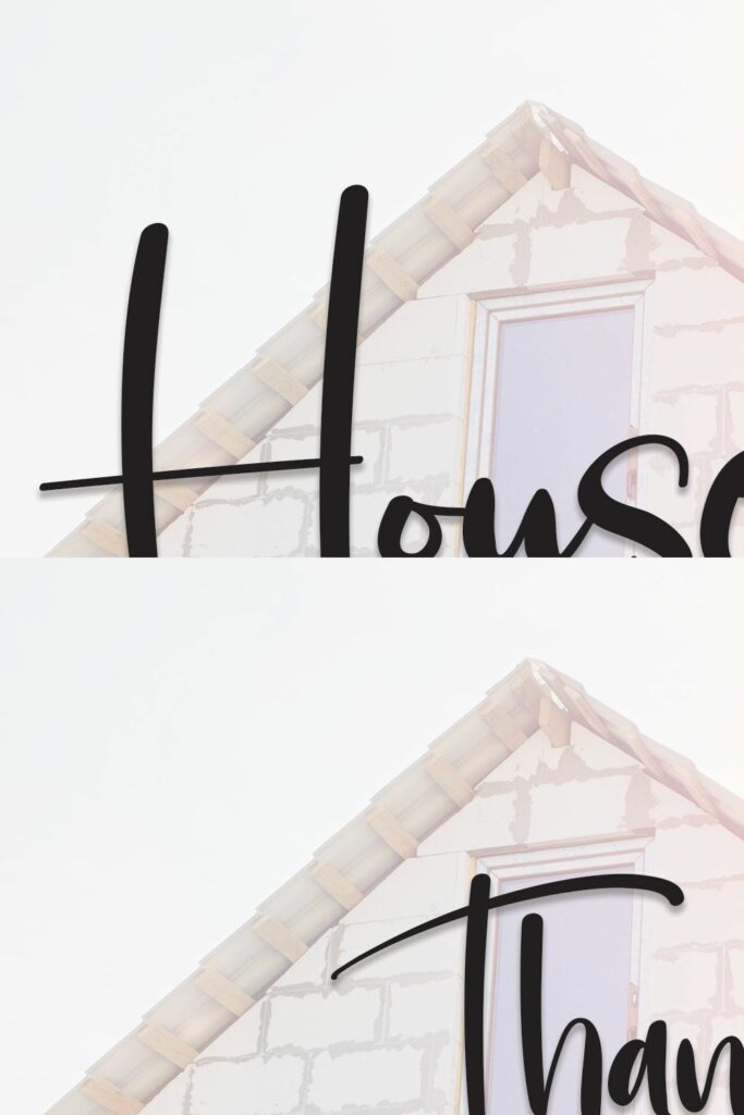 Housebold | Script Font – MasterBundles