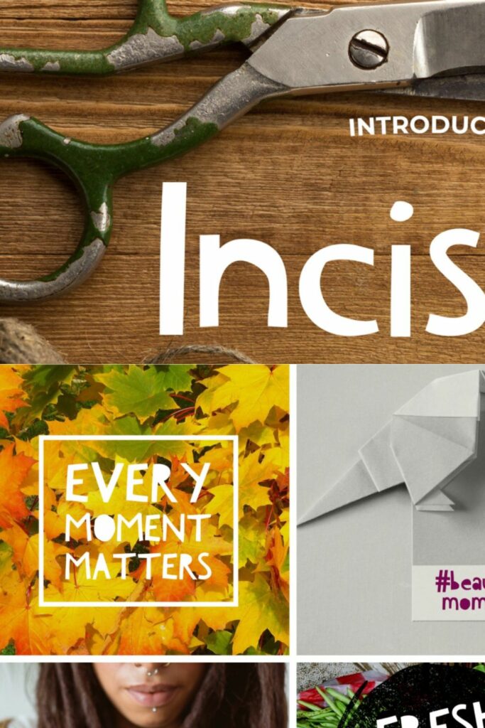 Incision Cutout Typeface – MasterBundles