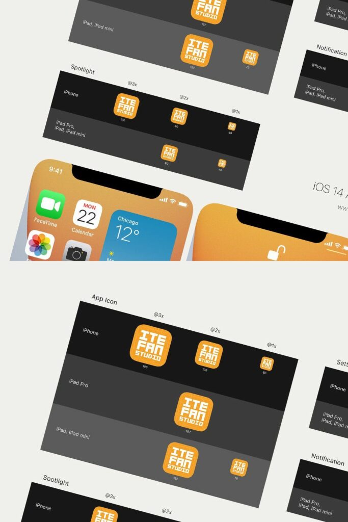 iOS 14 App Icon Template – MasterBundles