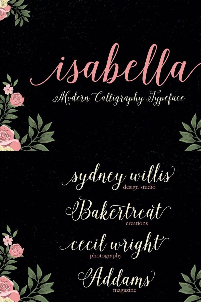 Isabella Script – MasterBundles