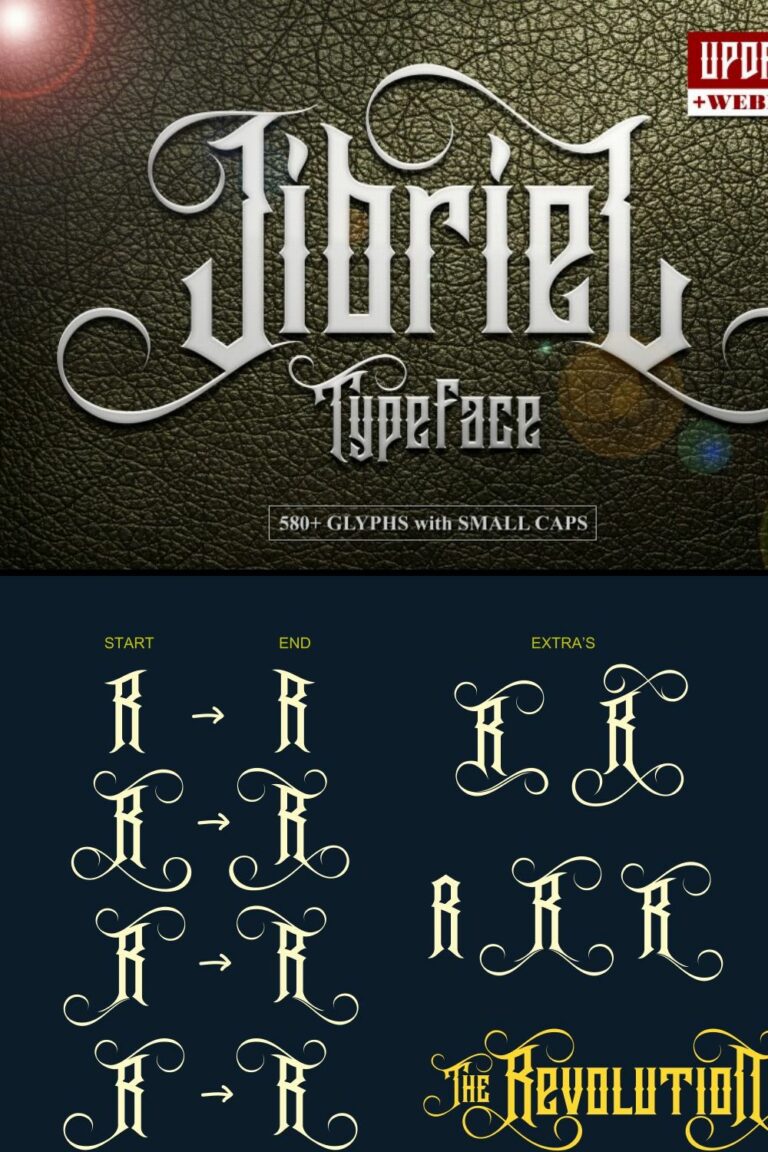 Jibriel Typeface – MasterBundles
