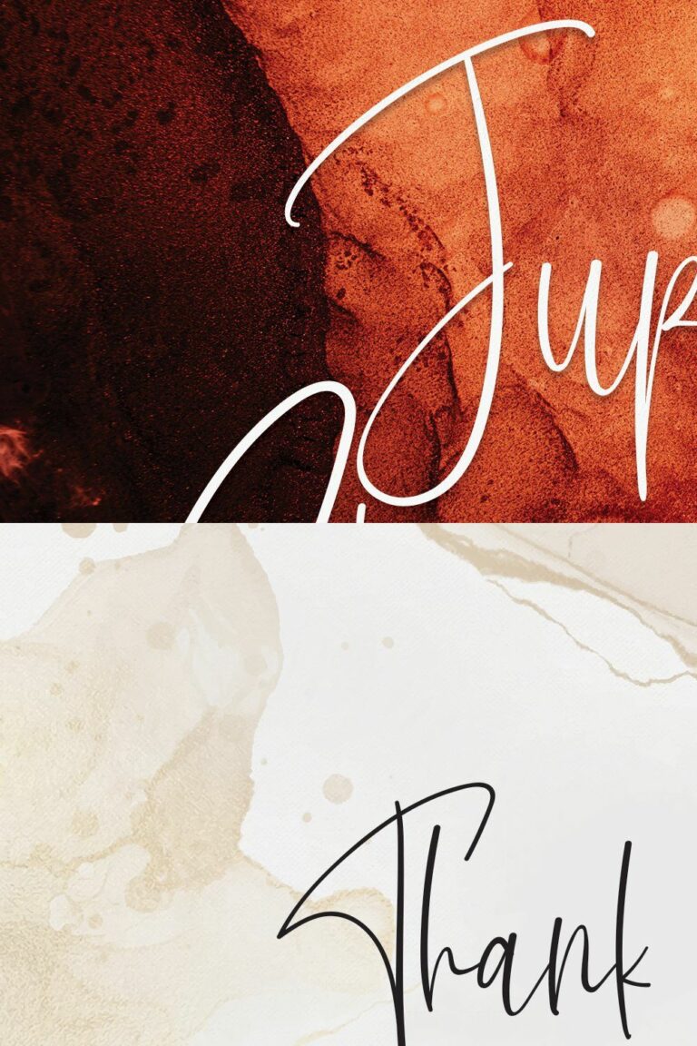 Jupiter Signature | Script Font – MasterBundles