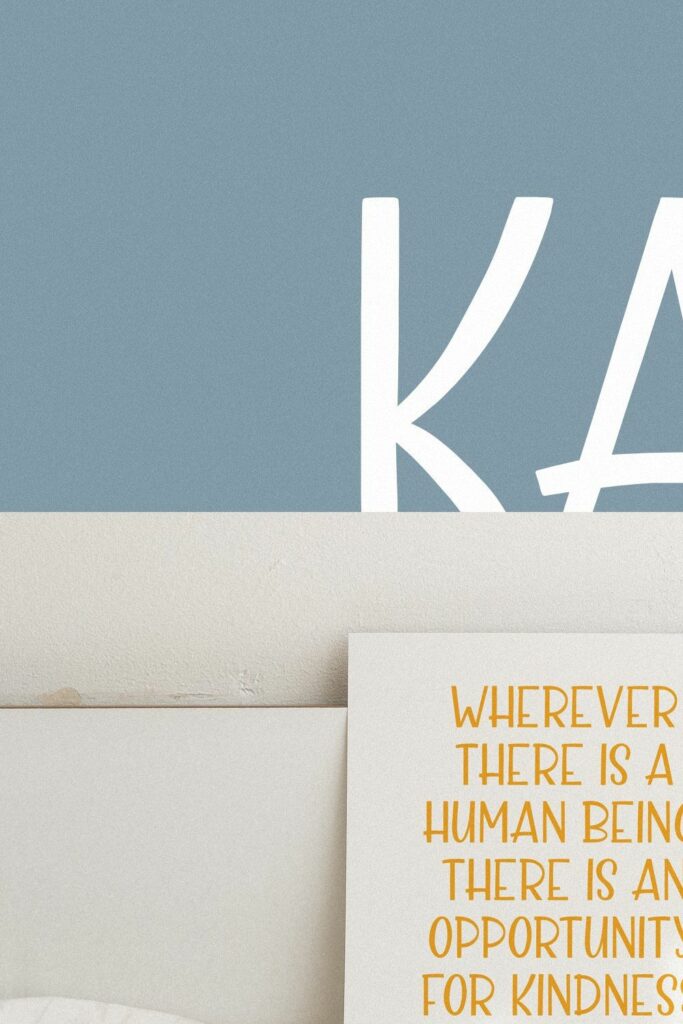 Kai - a simple hand drawn font – MasterBundles