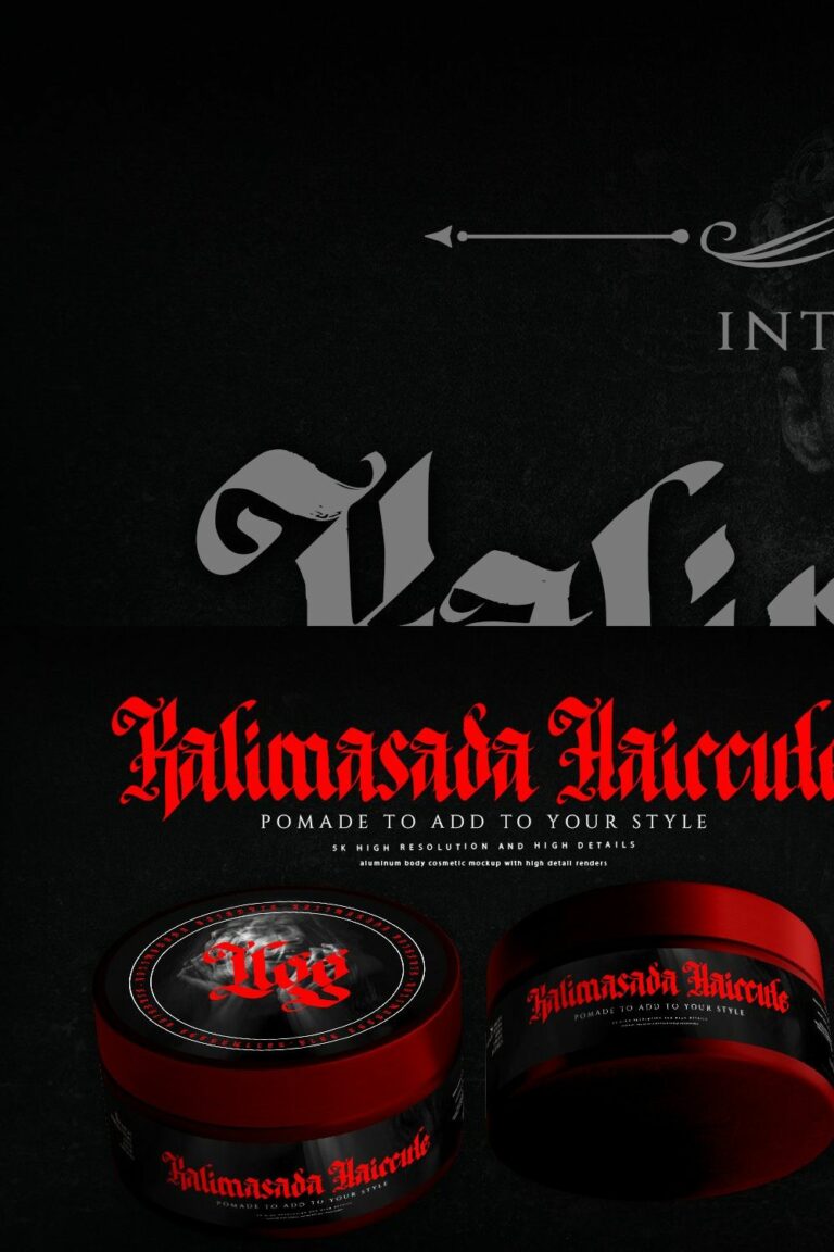 Kalimasada - Blackletter Type Font – MasterBundles