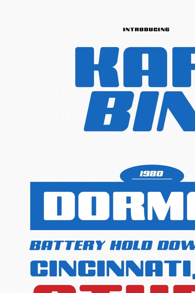 Karbin Sans Serif Display Font – MasterBundles