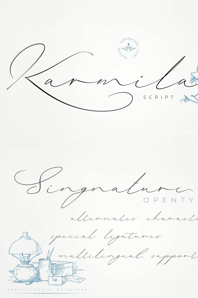 Karmila Script – MasterBundles