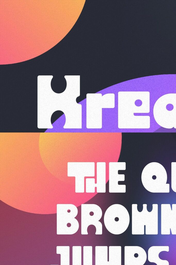 Kreativ - Display Typeface – MasterBundles