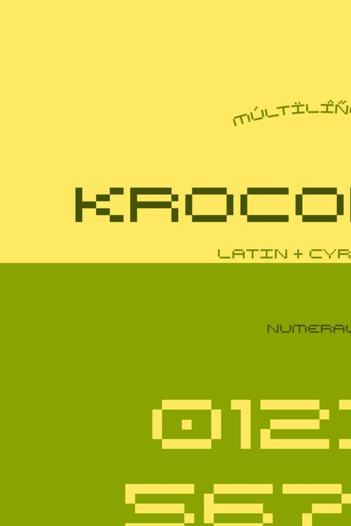 Krocodile Pixel Font – MasterBundles
