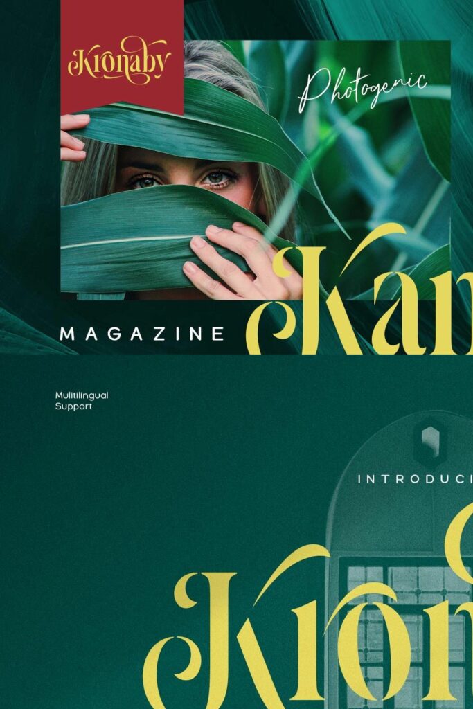 Kronaby Typeface – MasterBundles