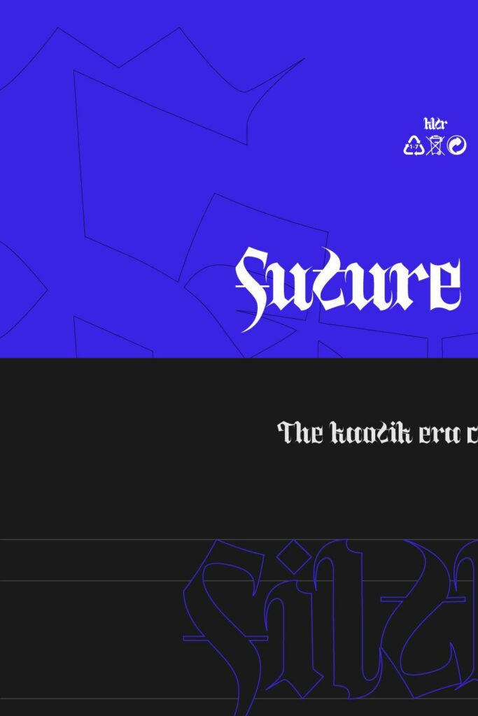 KT Cement - Experimental Blackletter – MasterBundles