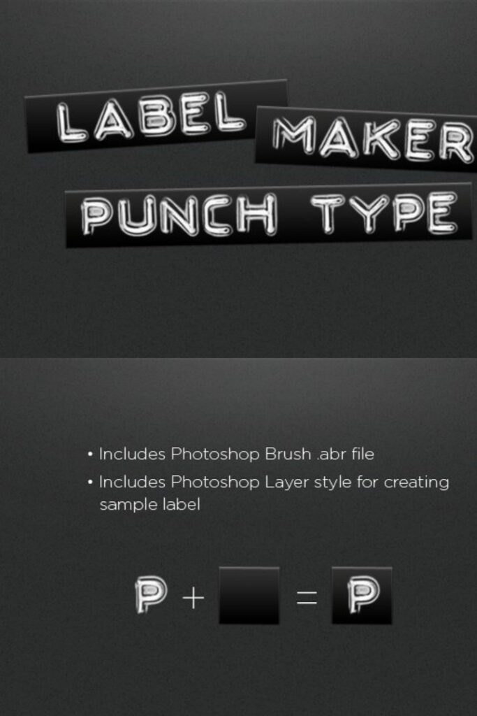 Label Maker Punch Type – MasterBundles