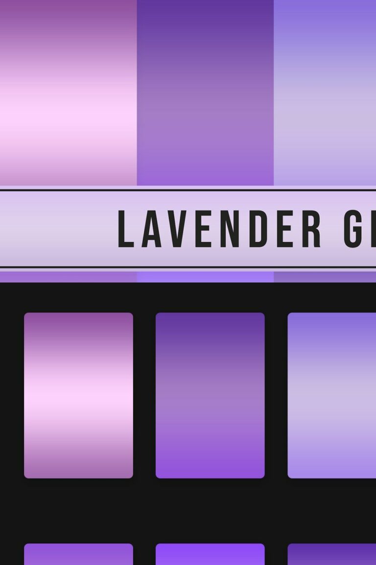 Lavender Gradients – MasterBundles