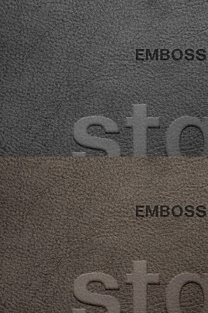 Leather Embossing Text Effect – MasterBundles