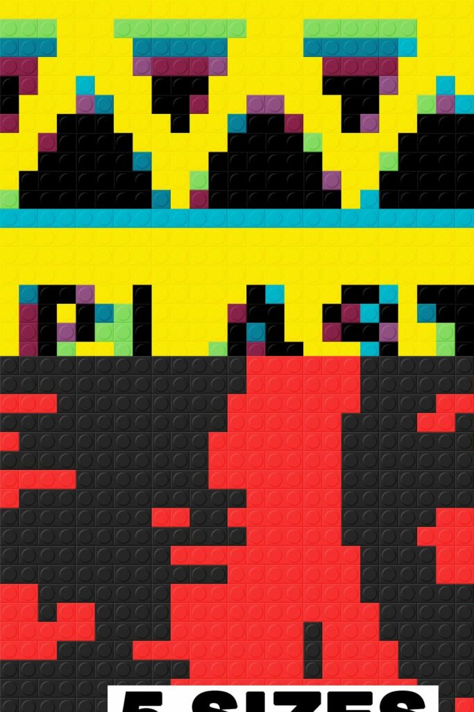 Lego Plastic Bricks PSD Template – MasterBundles