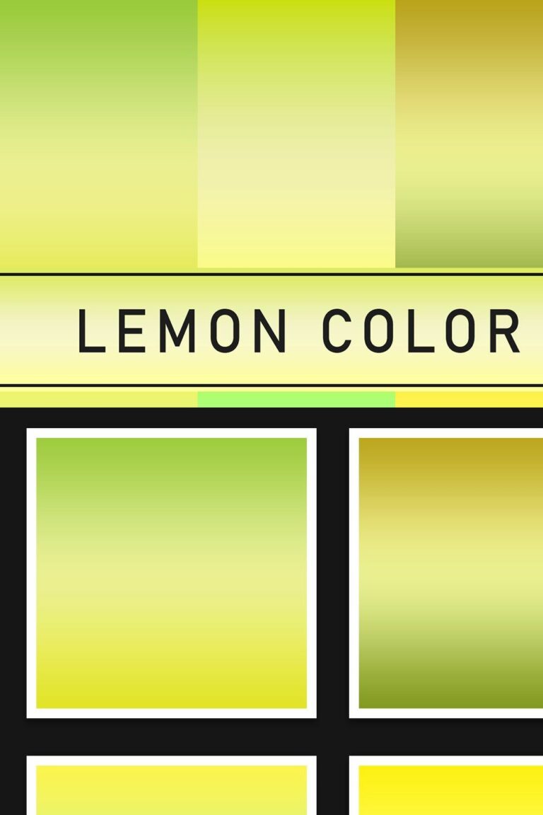 Lemon Color Gradients – MasterBundles