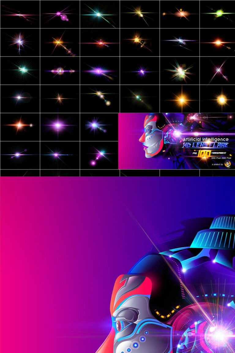 Lens Flares & Light Bundle – MasterBundles