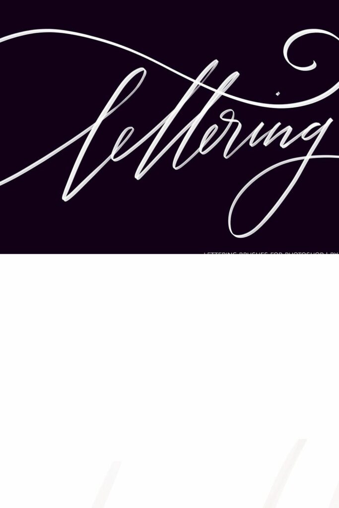 Lettering Brushes For Photoshop – MasterBundles