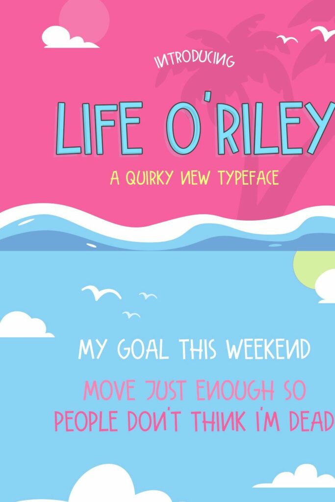 Life O'Riley Font – MasterBundles