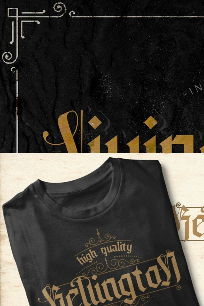 Livingstone - Blackletter Font – MasterBundles