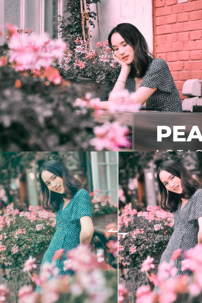 Lr Presets & Ps Actions -Peach Pinky – MasterBundles