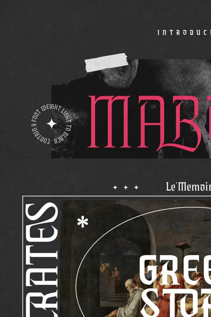 Maboth Typeface – MasterBundles