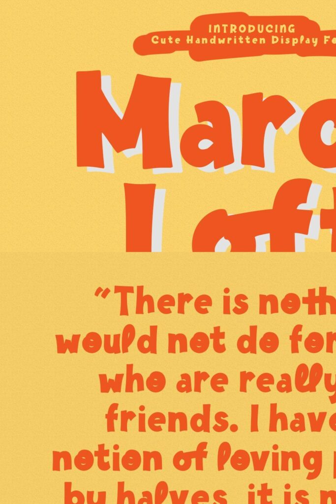 March Loft Handwritten Display Font – MasterBundles
