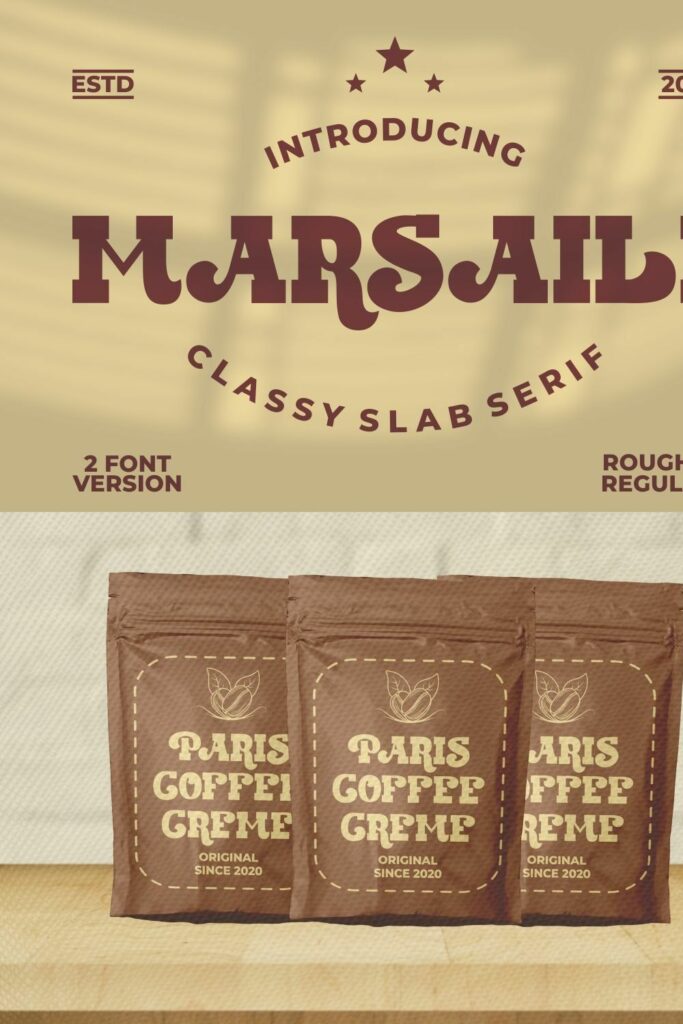 Marsaili - Retro Slab Serif Font – MasterBundles