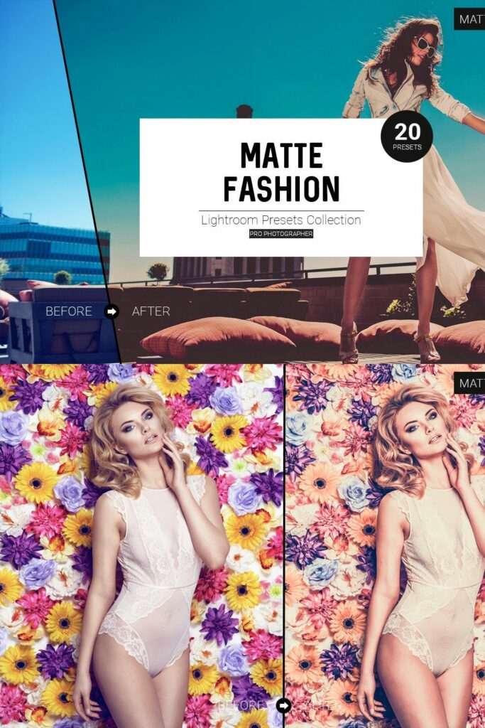 Matte Fashion Lightroom Presets – MasterBundles