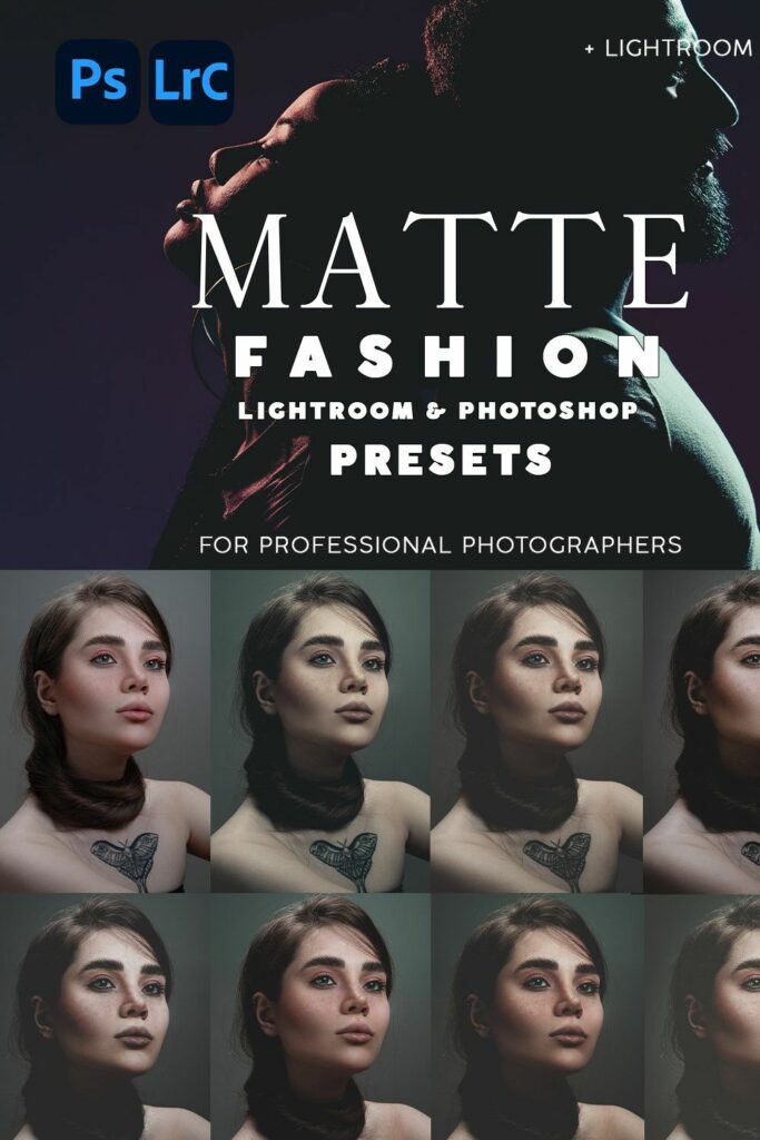 Matte Fashion Lightroom Presets PRO – MasterBundles