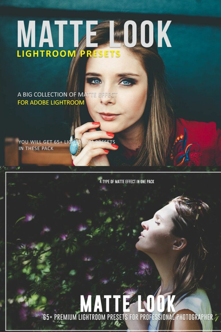 Matte Look Lightroom Presets – MasterBundles