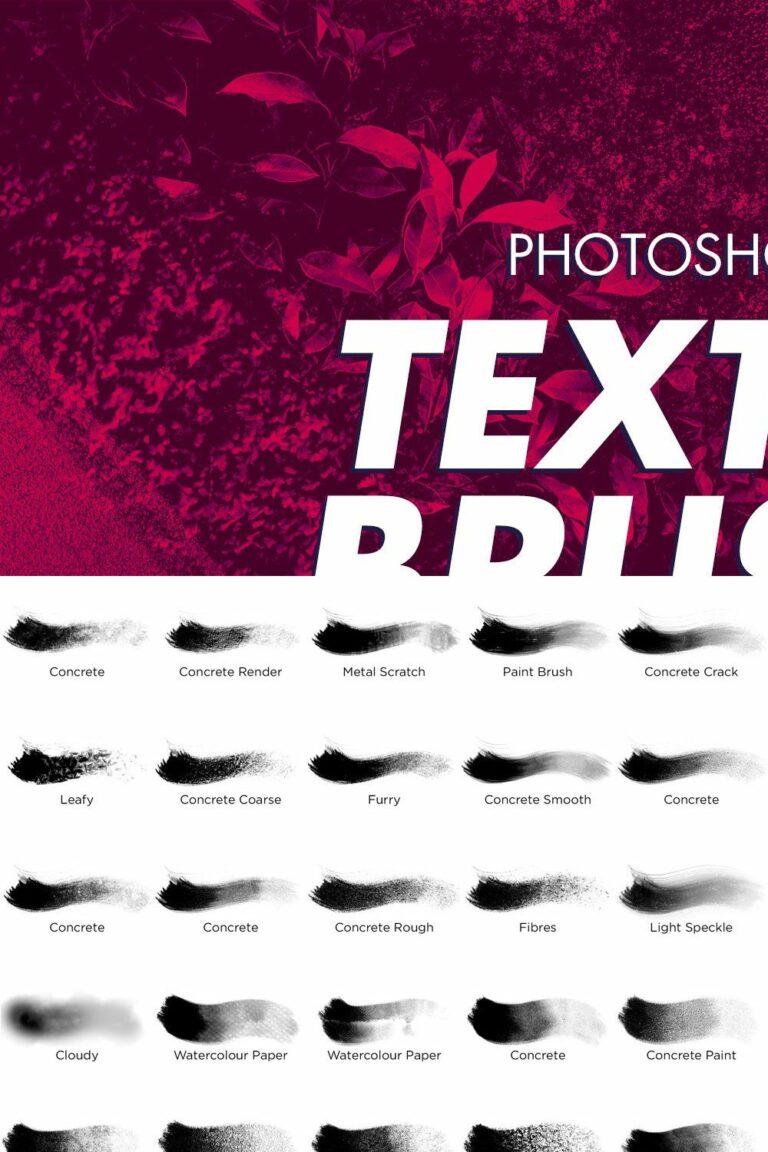 Matt's Photoshop Texture Brush Set – MasterBundles
