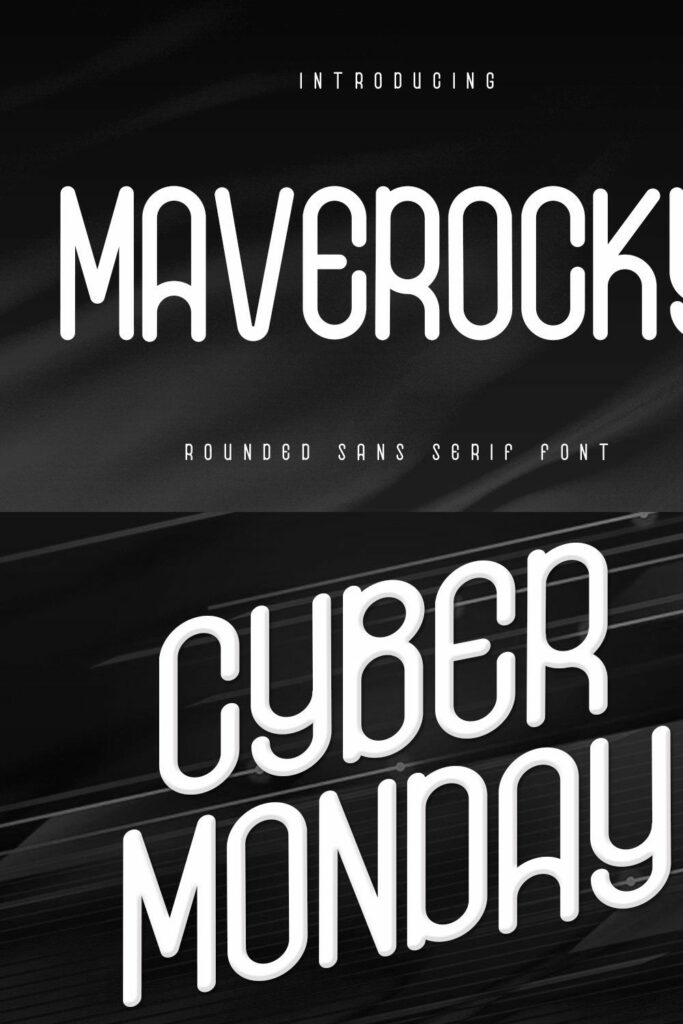 Maverocky - Techno Sans Font – MasterBundles