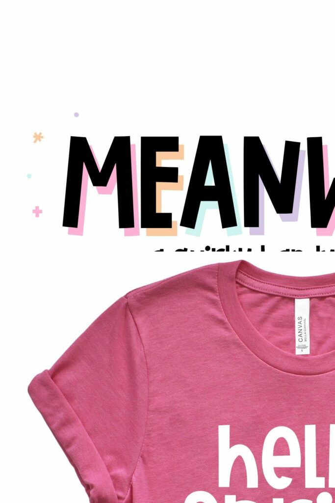 Meanwhile | Quirky Handwritten Font – MasterBundles