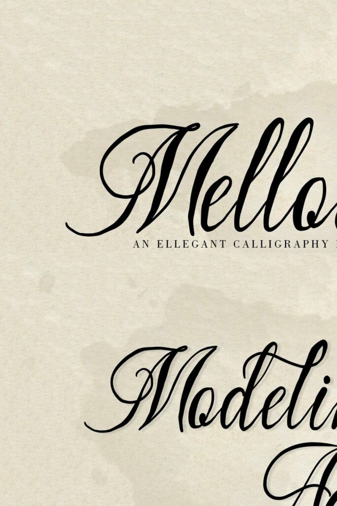 Mellowdy | A Calligraphy Script Font – MasterBundles