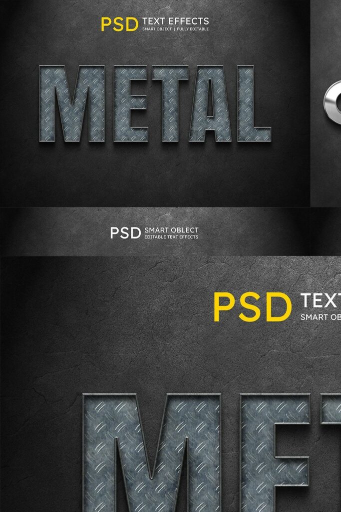Metal Text Effect Style – MasterBundles