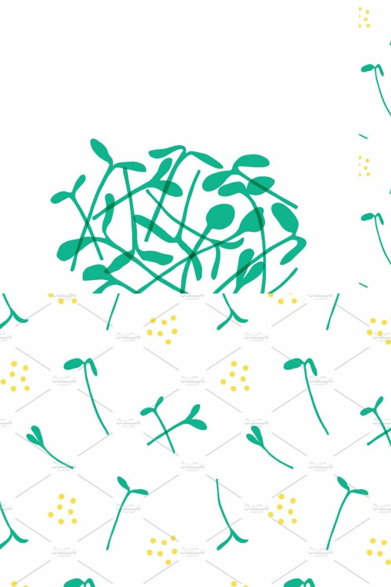 Microgreen graphic set – MasterBundles