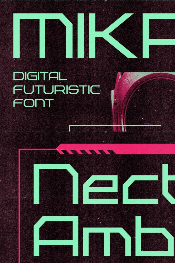 Mikratos - Futuristic Display Fonts – MasterBundles
