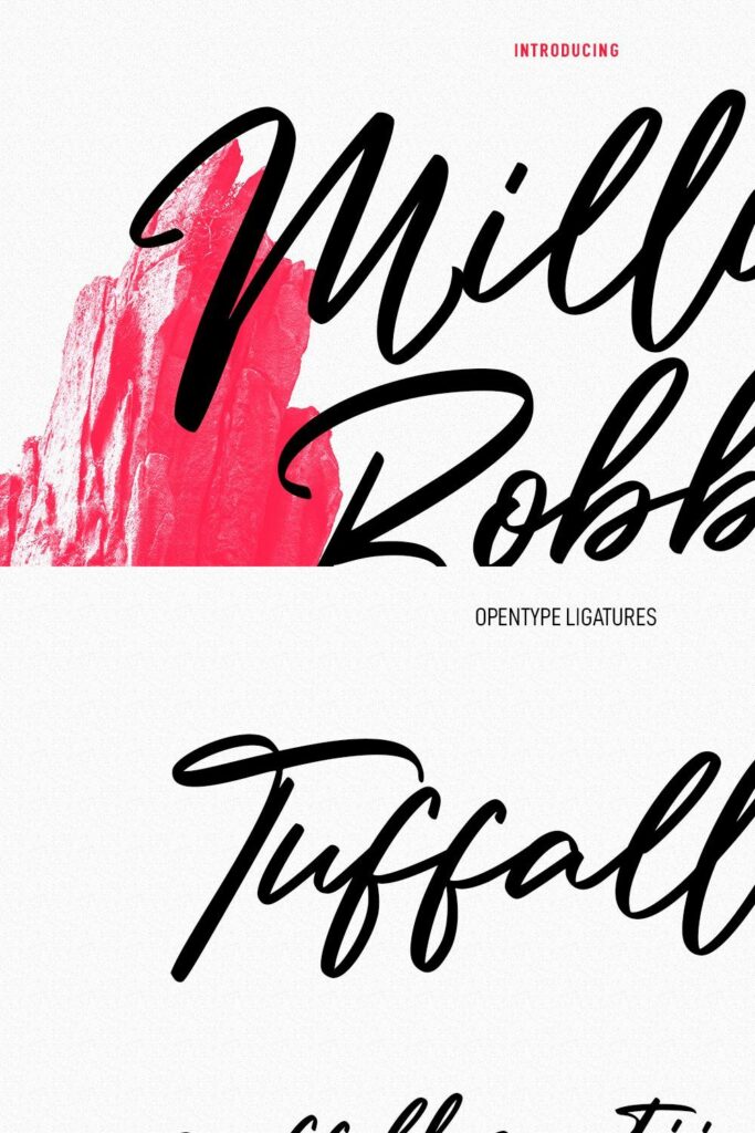 Millie Bobby Signature Script Font – MasterBundles