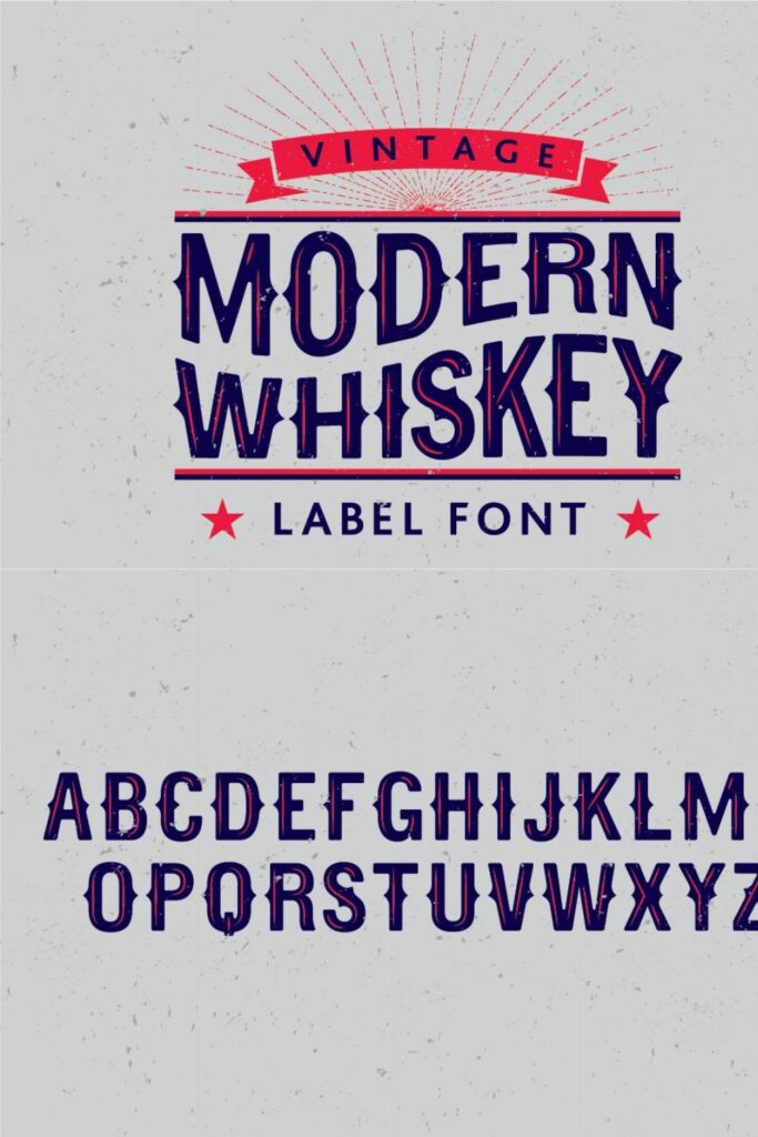 Modern Whiskey label font – MasterBundles