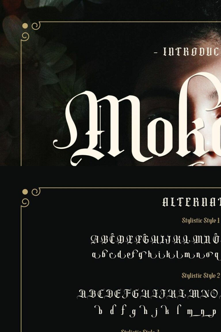 Mokgech Typeface – MasterBundles