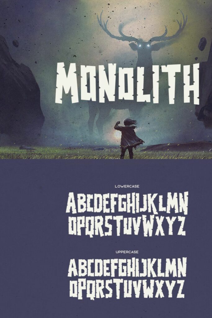 Monolith Typeface – MasterBundles