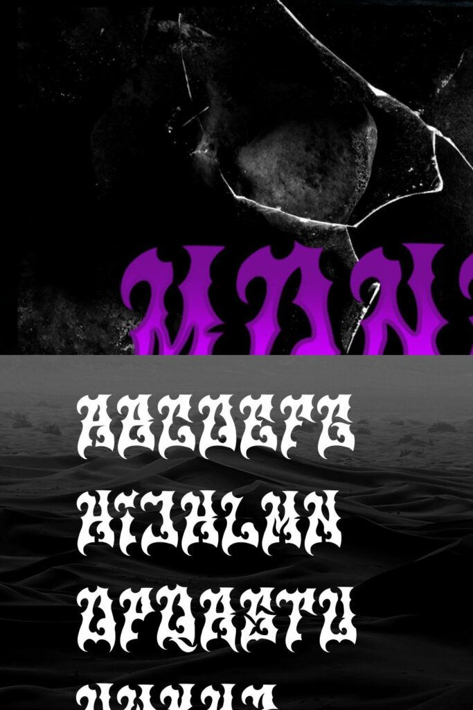 Monoload Doom Gothic Metal Font – MasterBundles