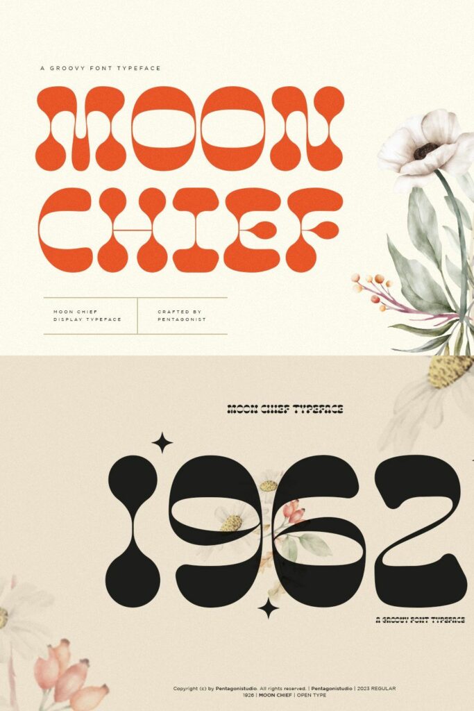 Moon Chief | Groovy Display – MasterBundles