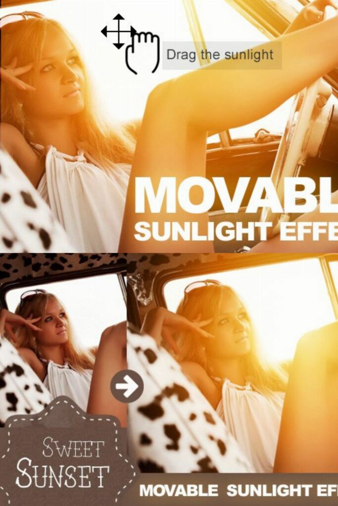 Movable Sunlight Effect – MasterBundles