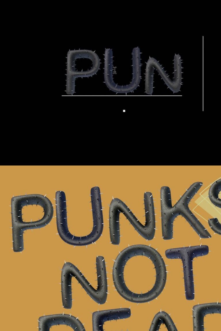 MS Punk Font Opentype SVG and PNGs – MasterBundles